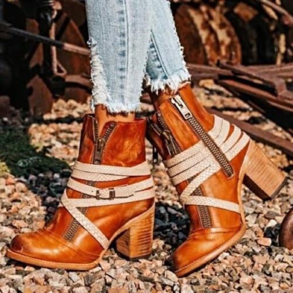 Freebird by Steven | Shoes | New Freebird By Steven Balboa Tan Rust Multi Croco Belted Strappy ...